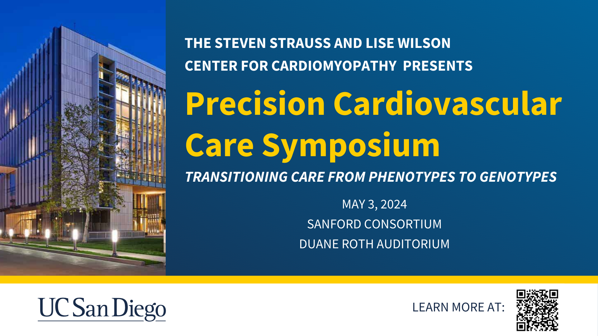 Precision Cardiovascular Care Symposium: Transitioning Care from ...